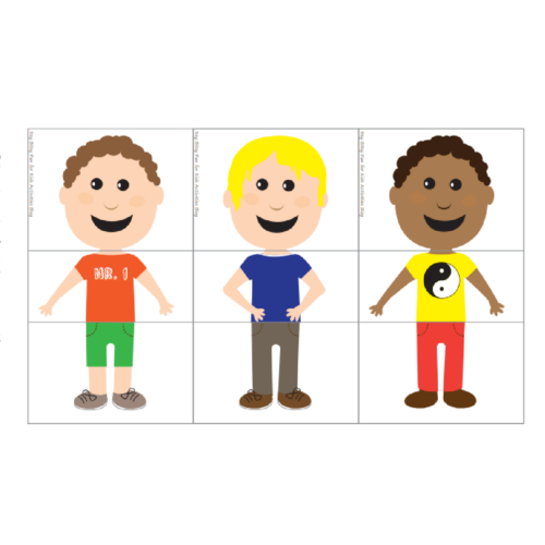 Free Printable Mix and Match Puzzles for Kids | Kids Activities Blog