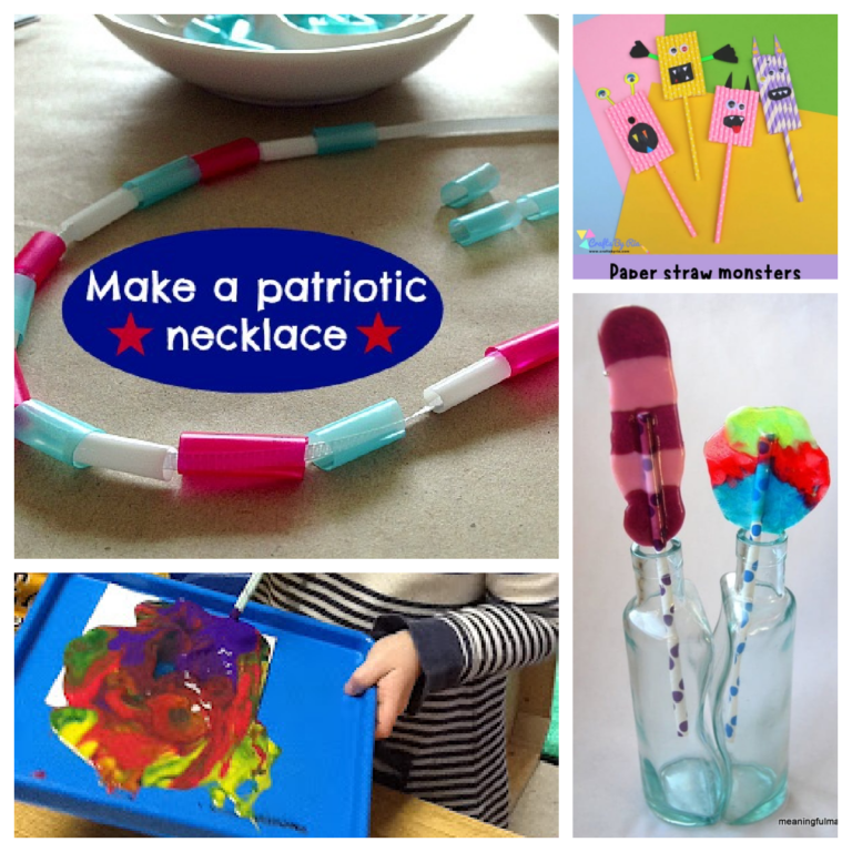 10+ {Incredible} Straw Crafts | Kids Activities Blog