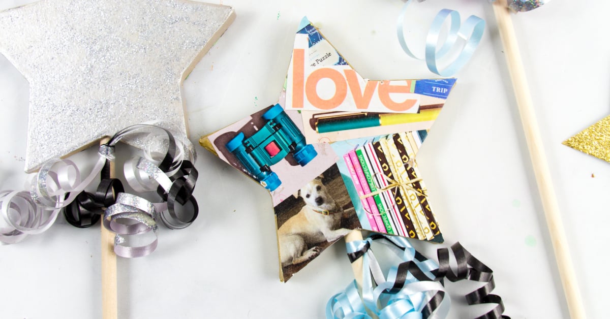 Make a New Year's Eve Wishing Wand Craft • Kids Activities Blog