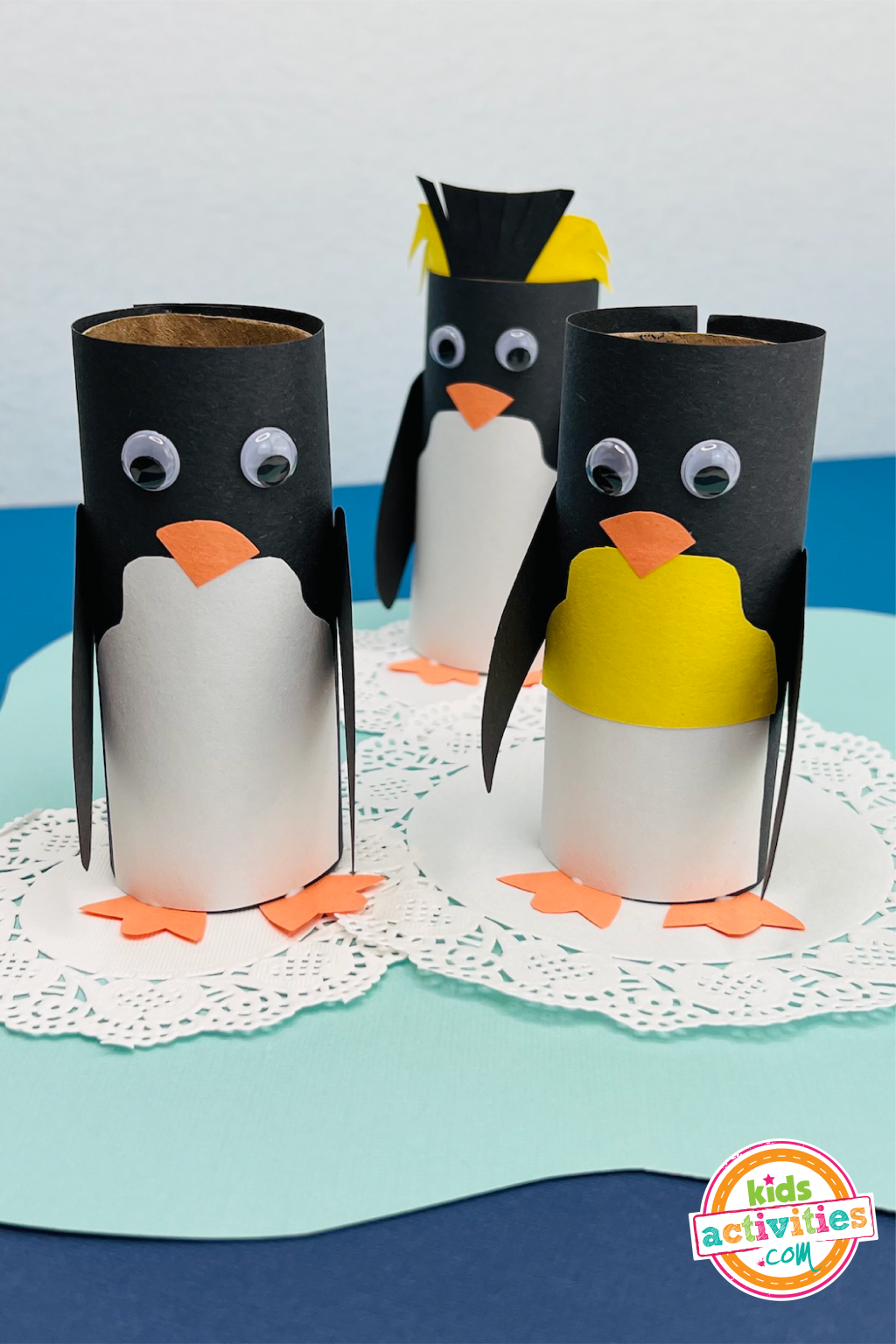 How To Make A Penguin With A Toilet Paper Roll | Kids Activities Blog