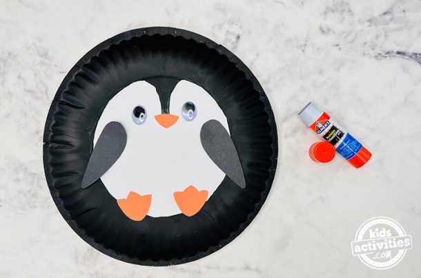 How To Make a Penguin Out of Paper Plates | Kids Activities Blog