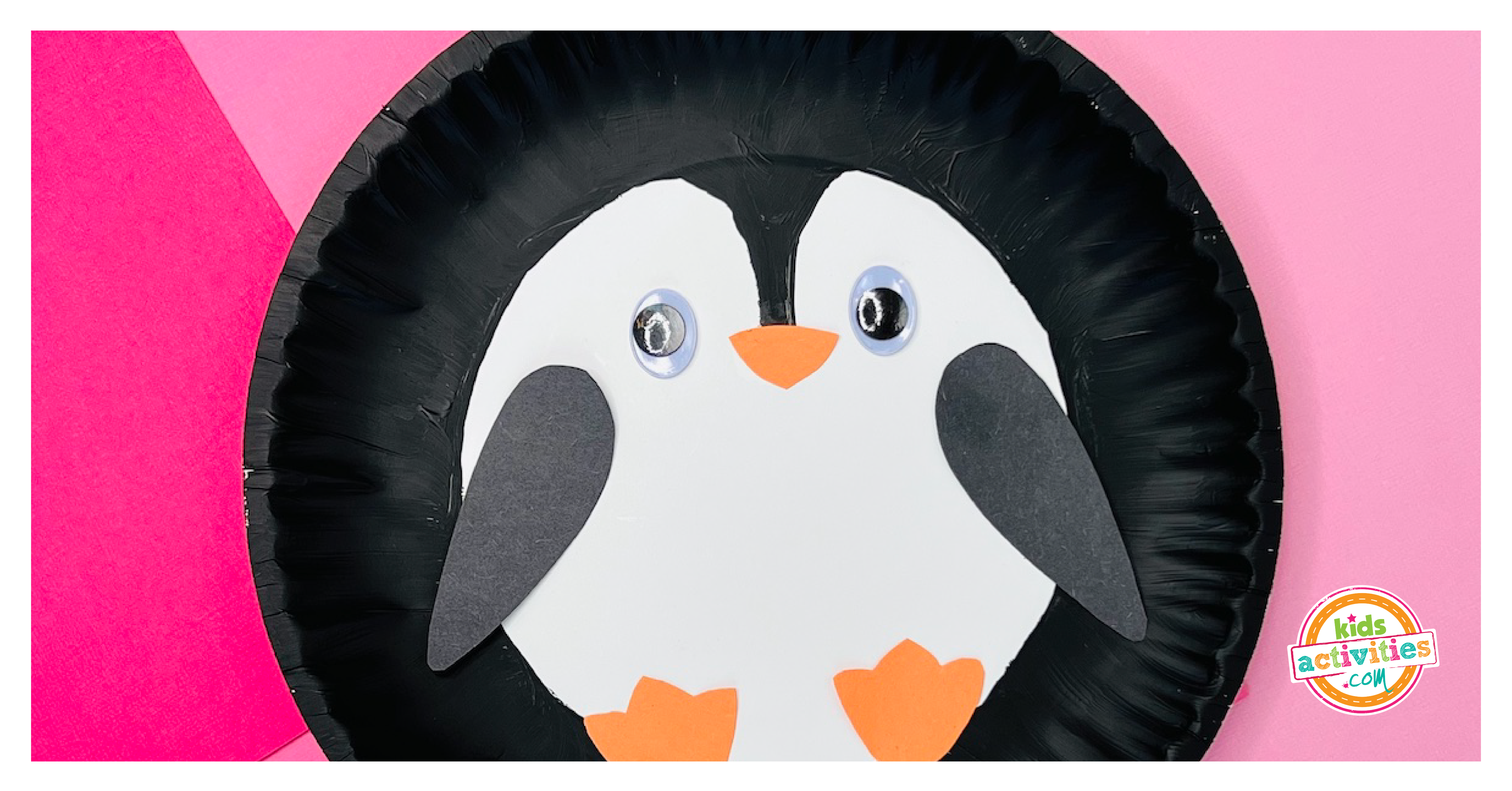 How To Make a Penguin Out of Paper Plates | Kids Activities Blog