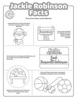 Printable Jackie Robinson Facts For Kids | Kids Activities Blog
