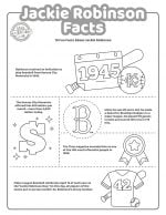 Printable Jackie Robinson Facts For Kids | Kids Activities Blog