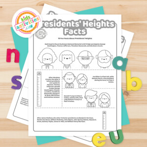 10+ Fun Presidents' Heights Facts | Kids Activities Blog