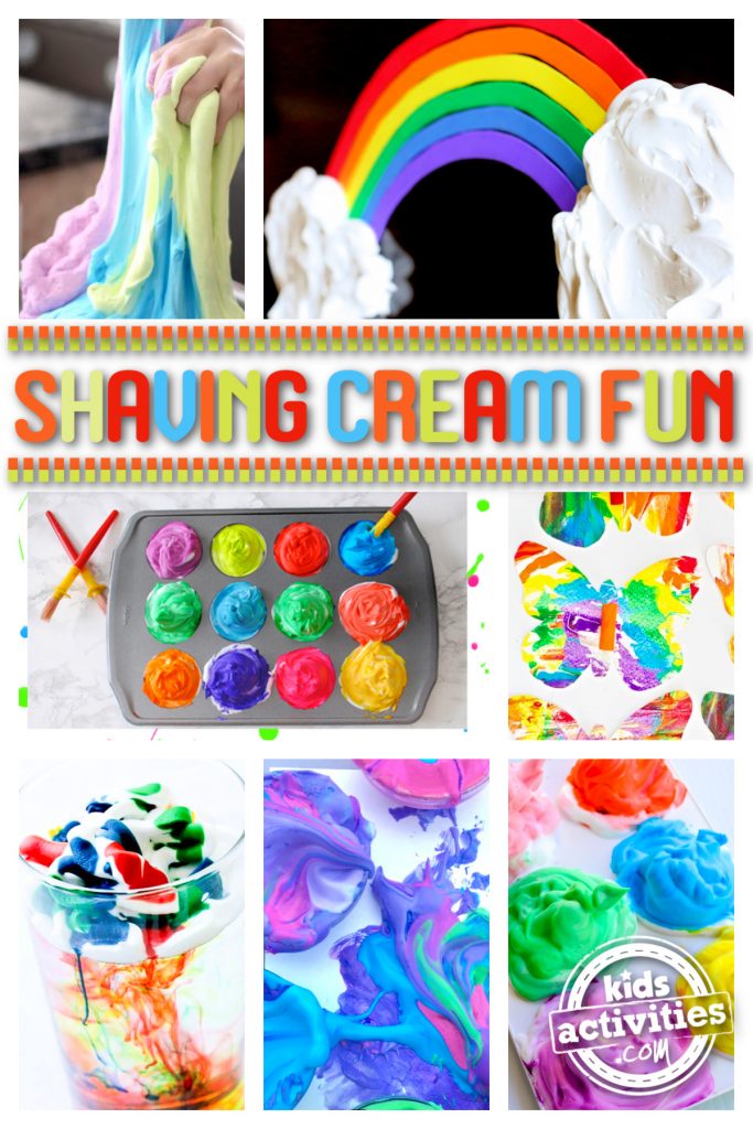 43 Easy Fun Shaving Cream Activities For Kids Kids Activities Blog