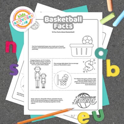 Fun Facts about Basketball for Kids You Can Print! | Kids Activities Blog