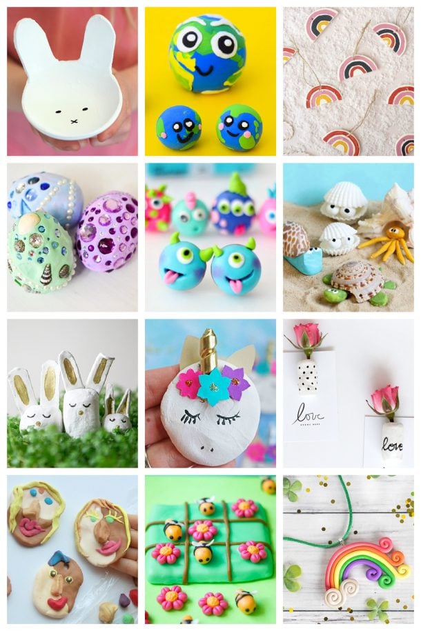 41 Easy & Wonderful Clay Crafts for Kids | Kids Activities Blog