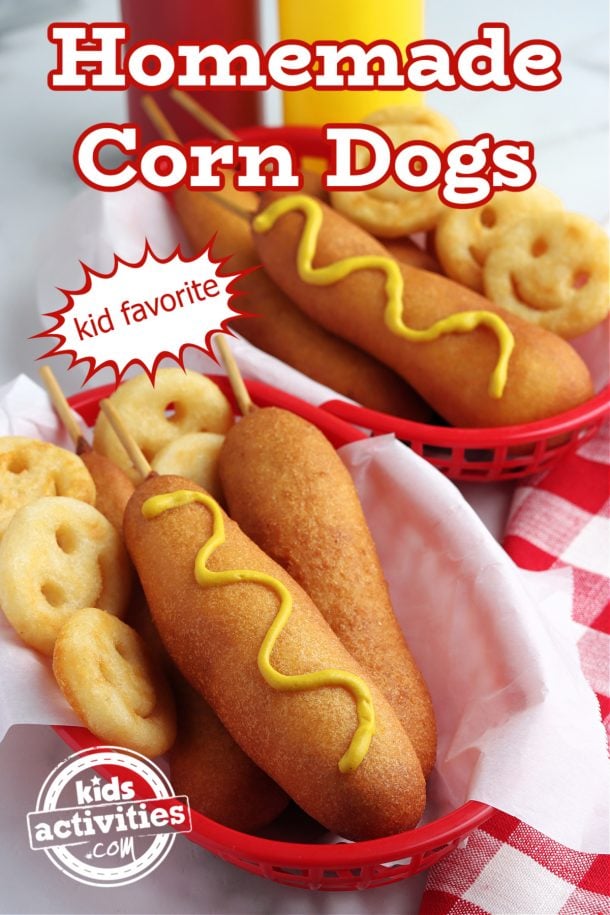 Homemade Corn Dogs Recipe Kids Activities Blog