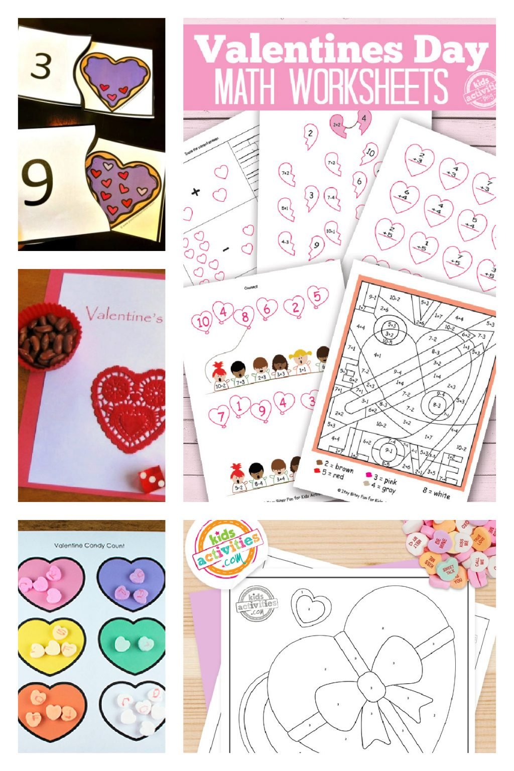 Valentine's Day Math Game Ideas for Kids | Kids Activities Blog