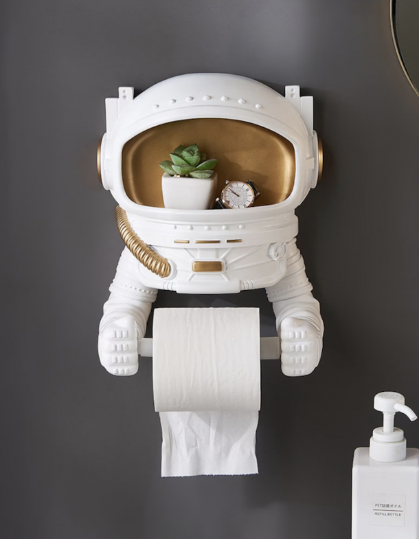 This Astronaut Toilet Paper Holder is Out of This World Kids Activities ...