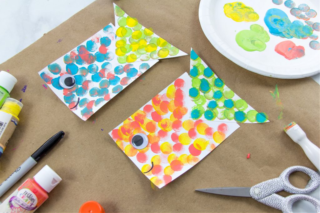 A Colorful Paper Fish Craft for Preschoolers • Kids Activities Blog