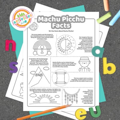 Fun Machu Picchu Facts Coloring Pages Kids Activities Blog ...