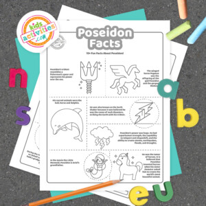 Fun Poseidon Facts for Kids to Print | Kids Activities Blog