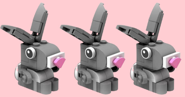 Your Kids Can Build A Free LEGO Bunny at The LEGO Store. Here's How ...