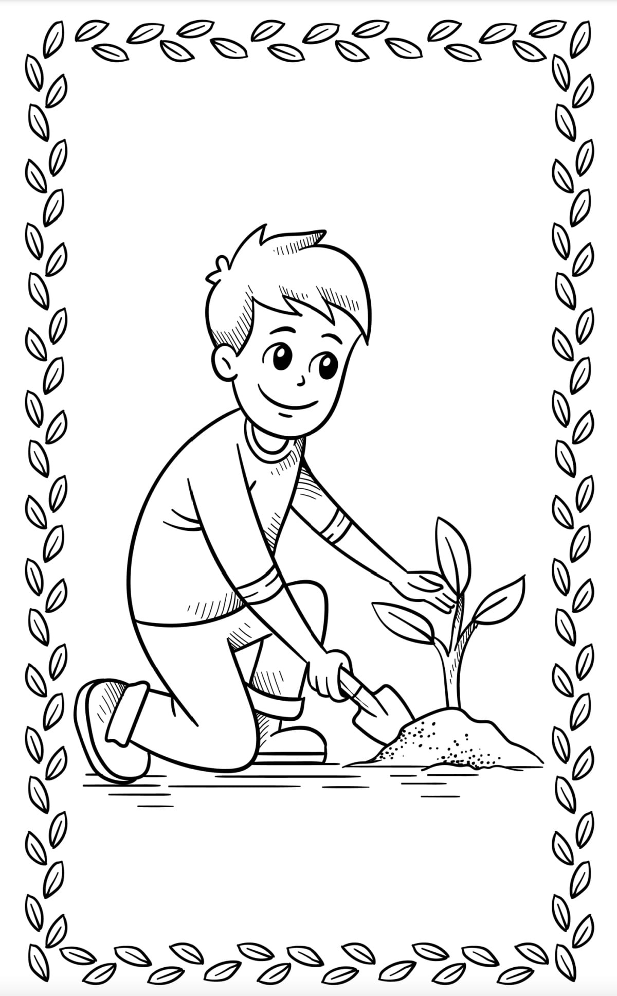 Big Earth Day Coloring Pages to Download & Print | Kids Activities Blog