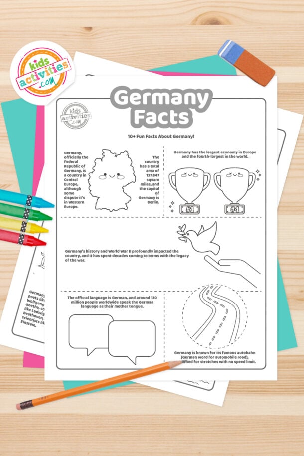 Fun Space Facts For Kids To Print and Learn | Kids Activities Blog