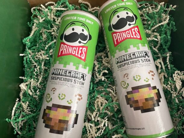 Minecraft Pringles Exist So You Can Know What 'Suspicious Stew' Tastes ...