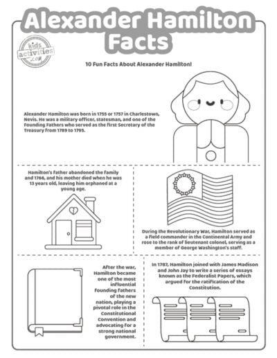Alexander Hamilton Facts For Kids | Kids Activities Blog