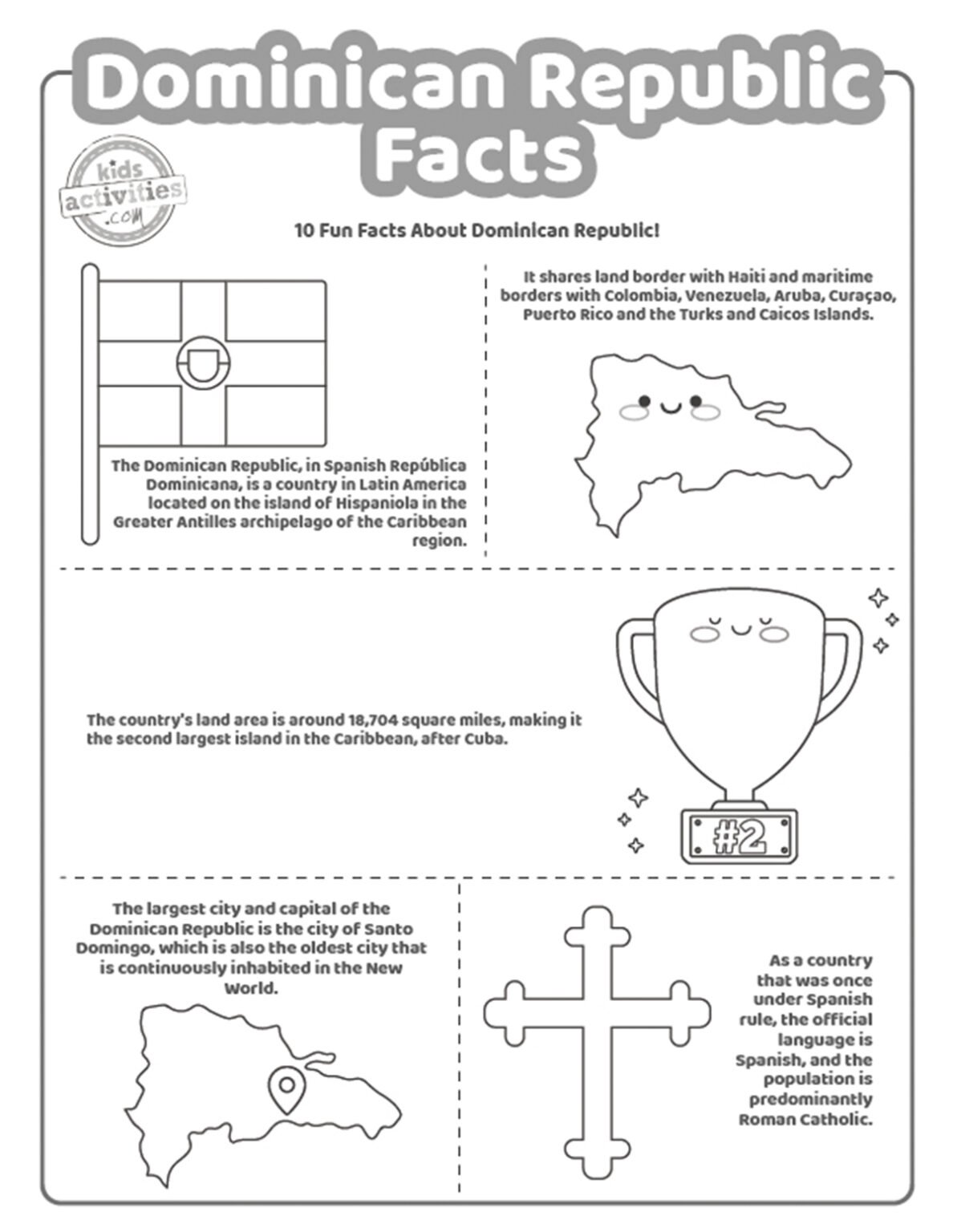 10 Fun Dominican Republic Facts | Kids Activities Blog