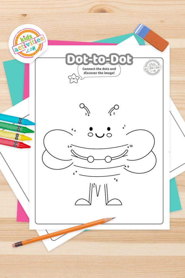13 Free Easy Connect The Dots Printables for Kids | Kids Activities Blog