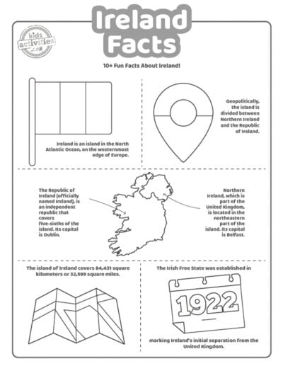 Facts About Ireland (Northern Ireland and The Republic of Ireland ...