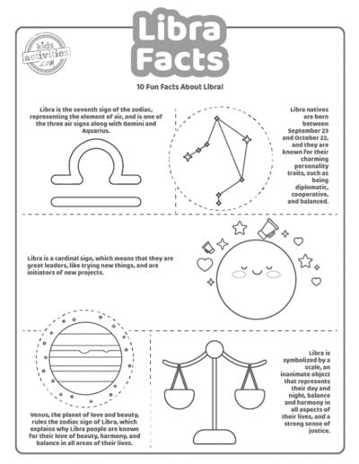 Libra Facts For Astrology Fans | Kids Activities Blog