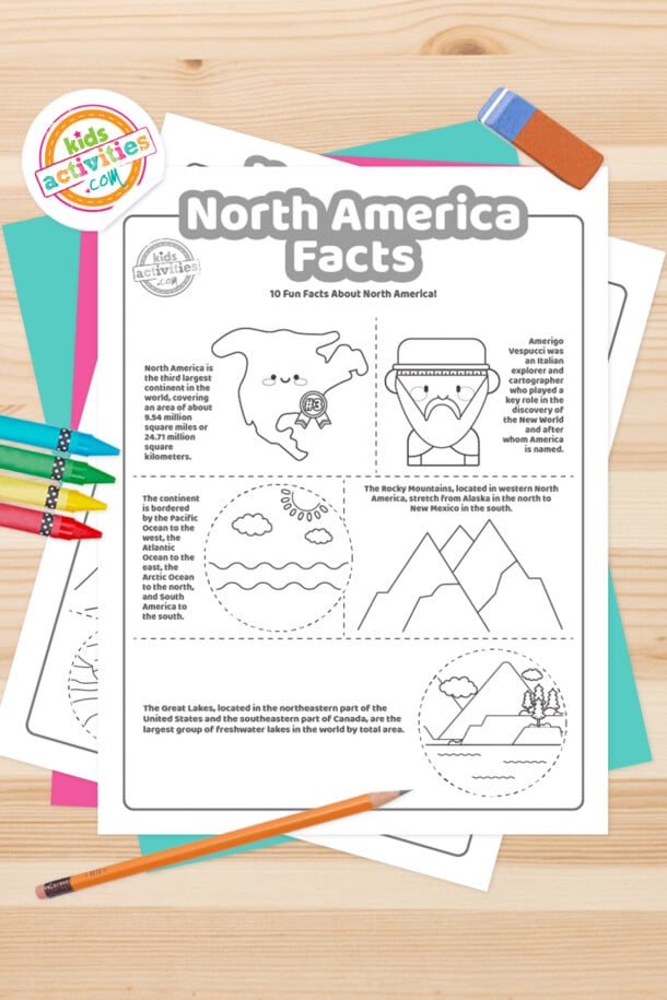 Facts about the Desert Coloring Pages | Kids Activities Blog