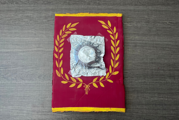 Easy History Craft - Make a Roman Shield from a Cardboard Box |Kids ...