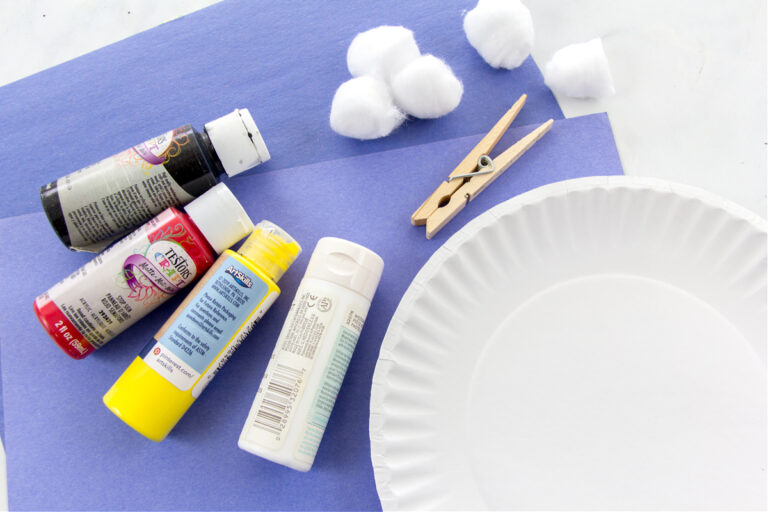 Cotton Ball Weather Art for Preschoolers • Kids Activities Blog