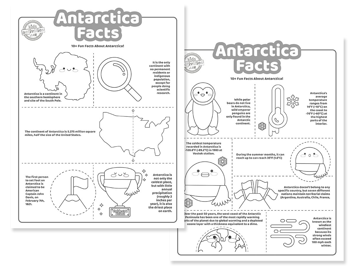Facts About Antarctica For Kids of All Ages | Kids Activities Blog
