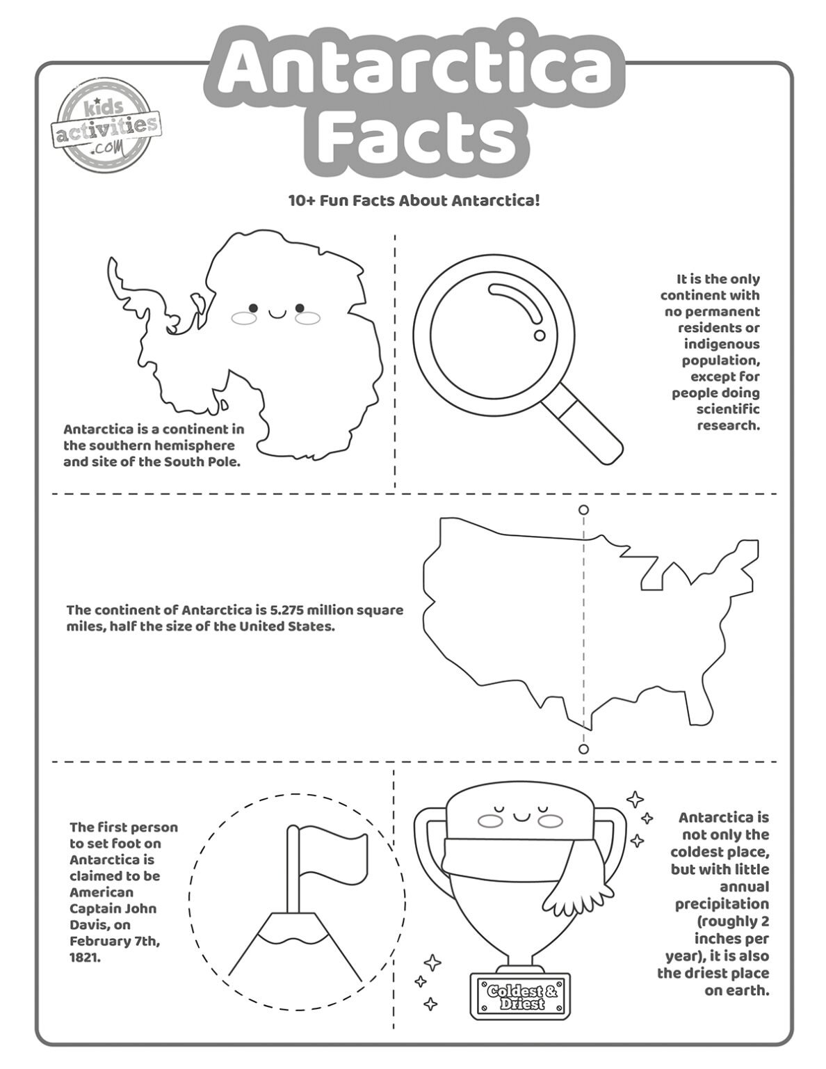 Facts About Antarctica For Kids of All Ages | Kids Activities Blog