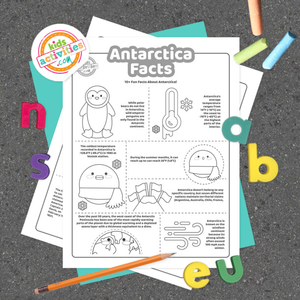 Facts About Antarctica For Kids of All Ages | Kids Activities Blog