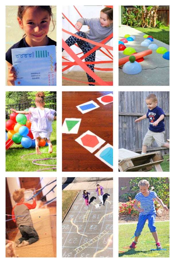 22 Super Fun DIY Home Obstacle Course Ideas | Kids Activities Blog