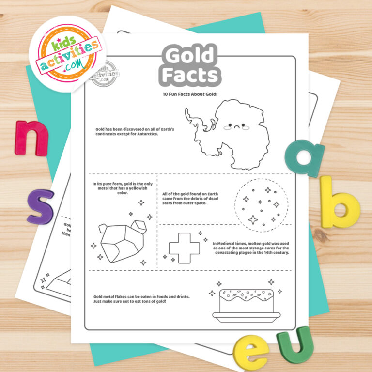 Everything About Gold Facts | Kids Activities Blog
