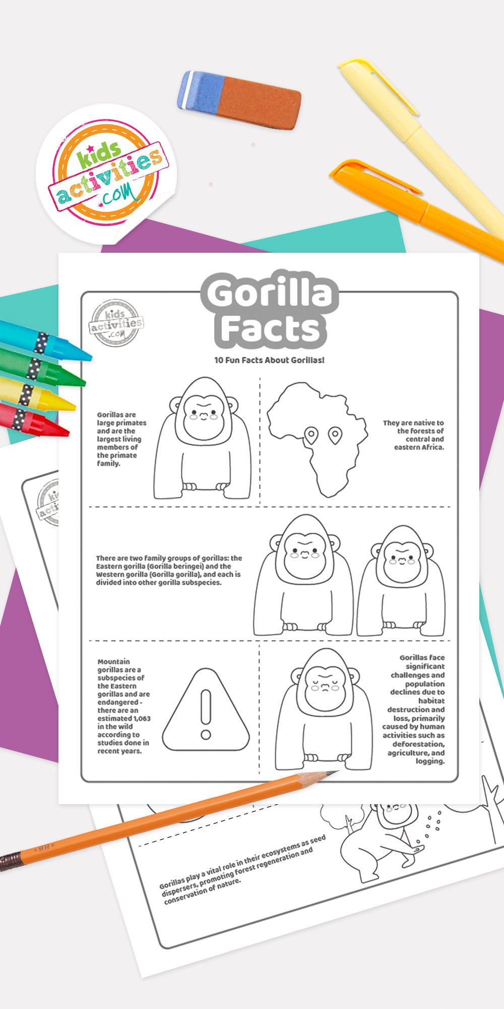 Interesting Gorilla Facts | Kids Activities Blog – ParentingBest.com
