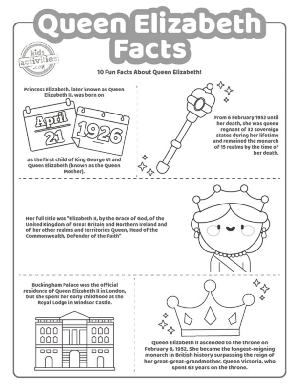 Facts About Queen Elizabeth That Will Surprise You | Kids Activities Blog