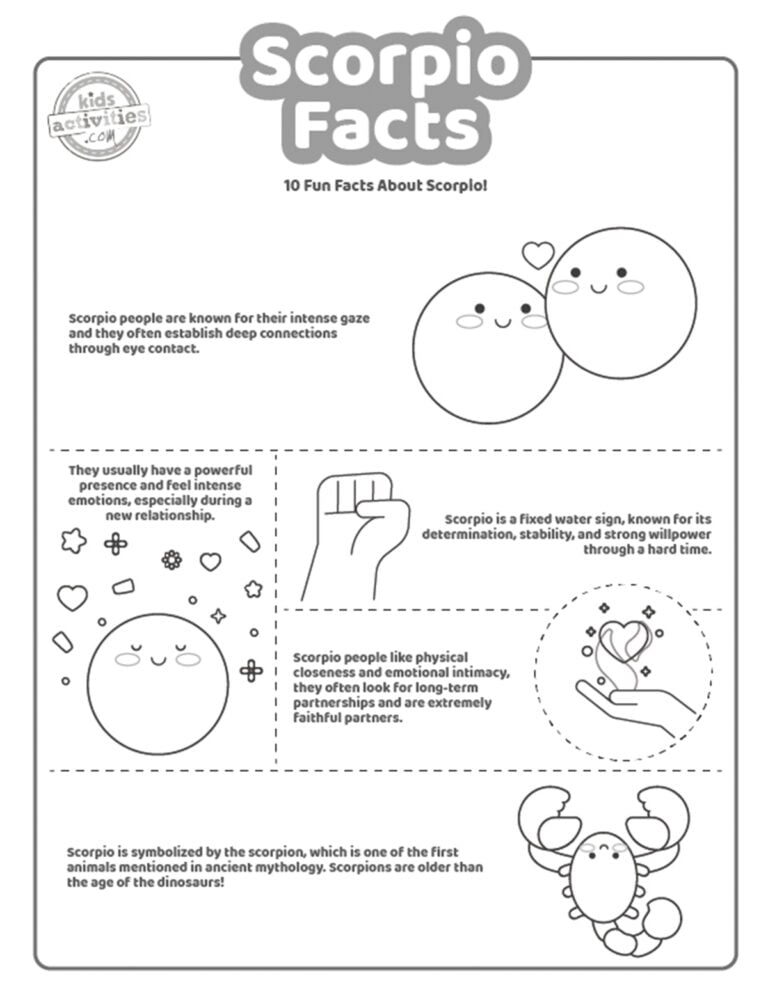 Most Interesting Scorpio Facts | Kids Activities Blog