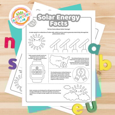 Really Cool Solar Energy Facts For Kids | Kids Activities Blog