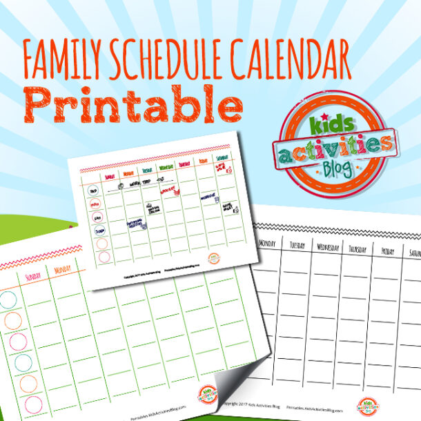 Summer Schedule for Kids that Works for Real Life with Printable | Kids ...