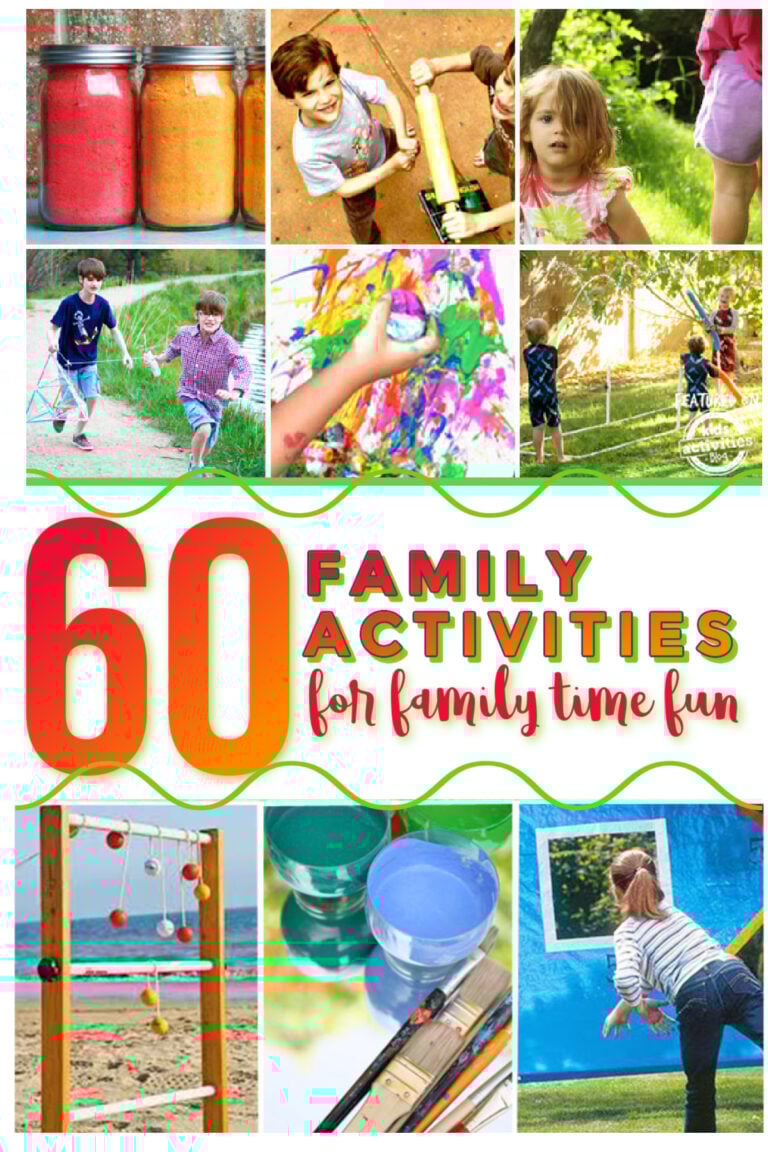 60 Super Fun Family Time Activities | Kids Activities Blog