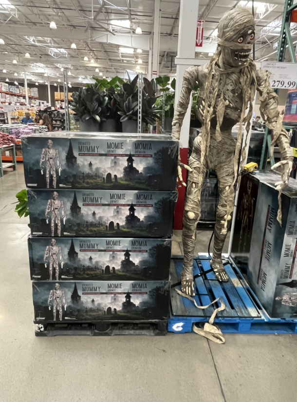 Costco is Selling A Life Size Animated Mummy Just in Time for Halloween ...