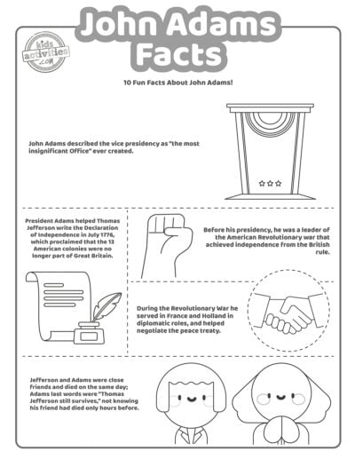 John Adams Facts For Kids That Love History | Kids Activities Blog