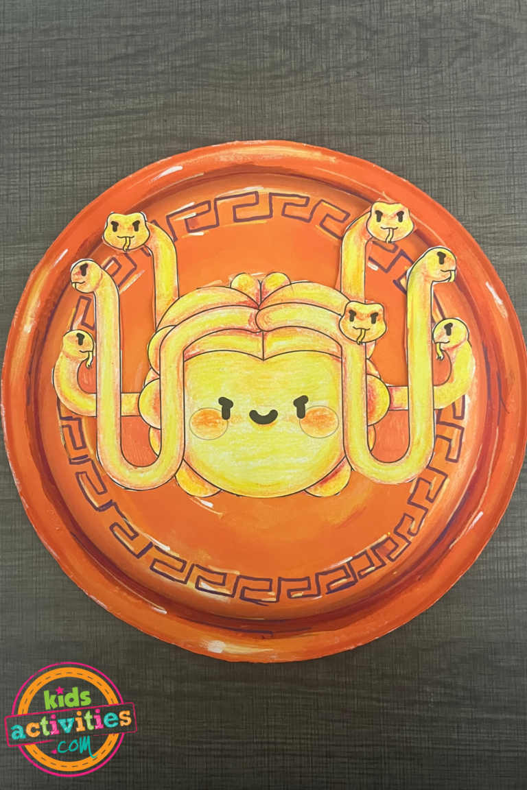 Easy Greek Mythology Shield Craft | Kids Activities Blog