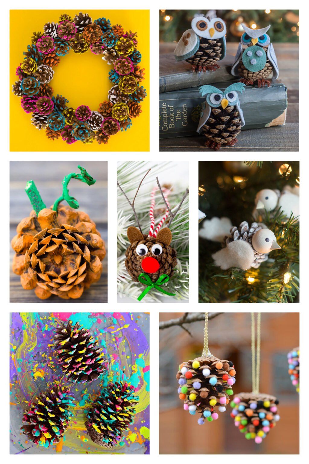 50 Pine Cone Crafts & Decor Ideas | Kids Activities Blog
