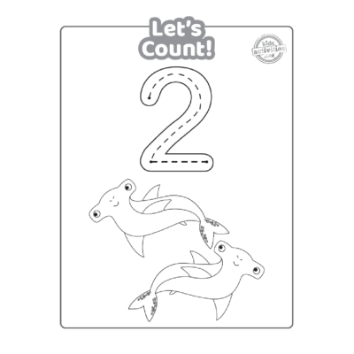 Free Shark Week Math Printable Activities for Preschoolers | Kids ...