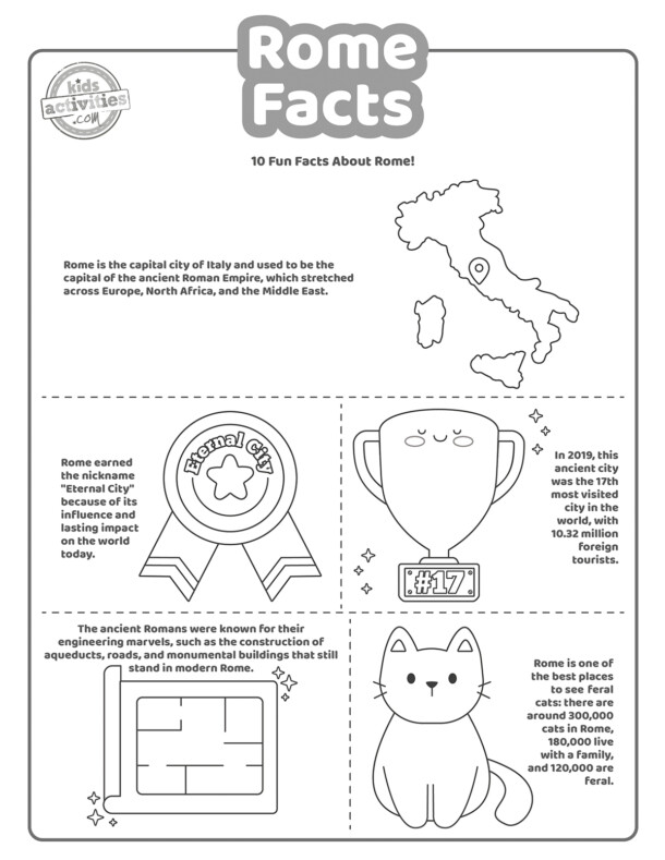 Interesting Facts About Rome | Kids Activities Blog