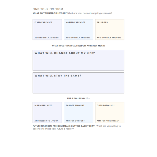 Money Matters - A Free Printable Budget Planner To Master Your Family ...