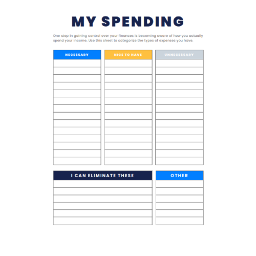 Money Matters - A Free Printable Budget Planner To Master Your Family ...