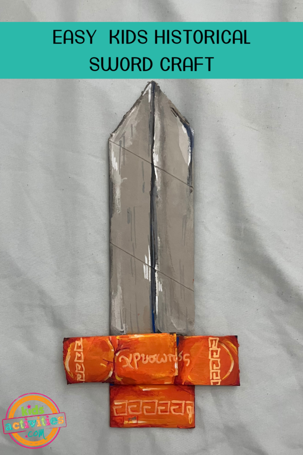 Easy Kids Historical Sword Craft – ParentingBest.com